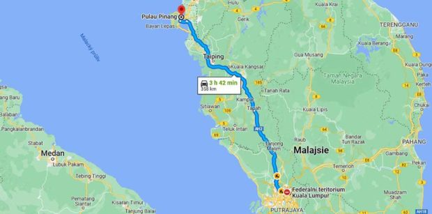 KUALA LUMPUR to PENANG — Bus Schedule ️ | 2023